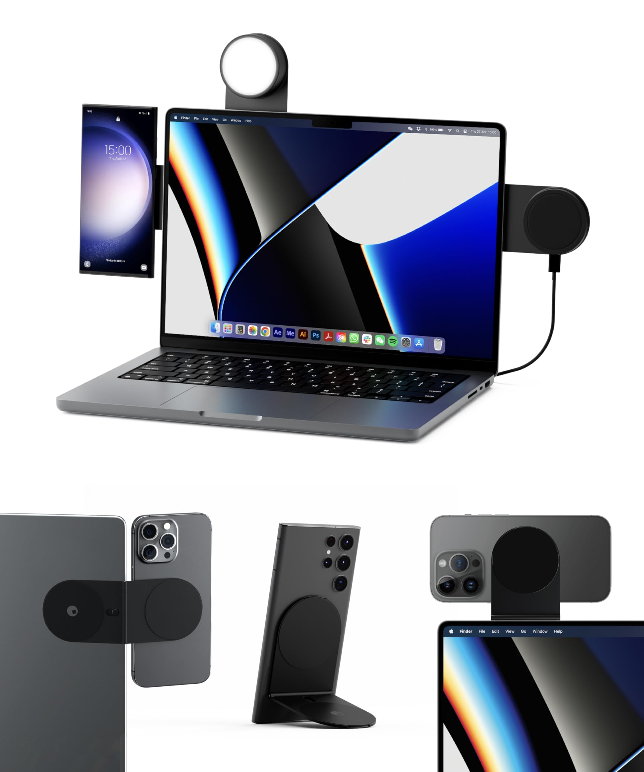Amazon.com: Rolling Square Edge Pro Full Kit - Mount for Mobile ...