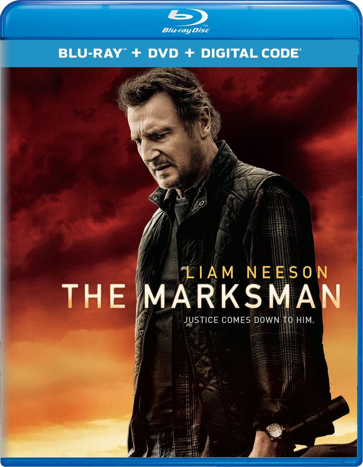 Amazon.com: The Marksman - Blu-ray + DVD + Digital : Liam Neeson ...
