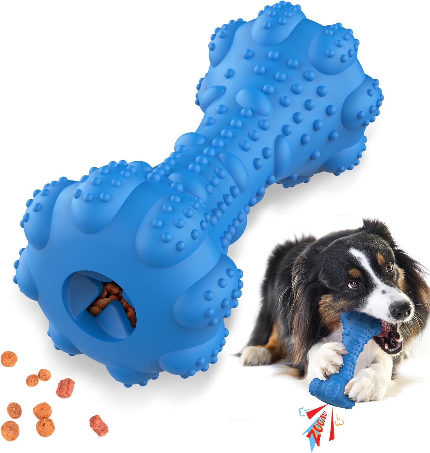 Dog Toys for Aggressive Chewers, Tough Indestructible Dog Toys with ...