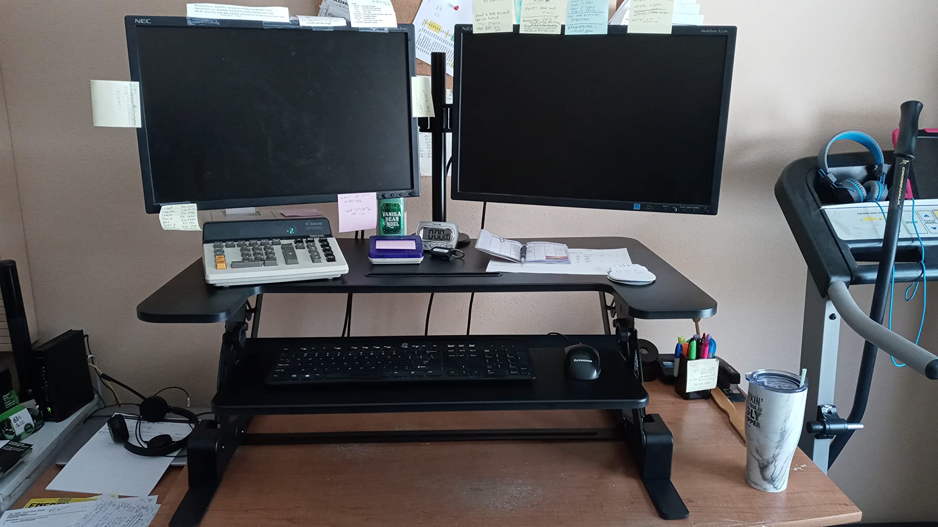 $47/mo - Finance Mount-It! Standing Desk Converter with Bonus Dual ...
