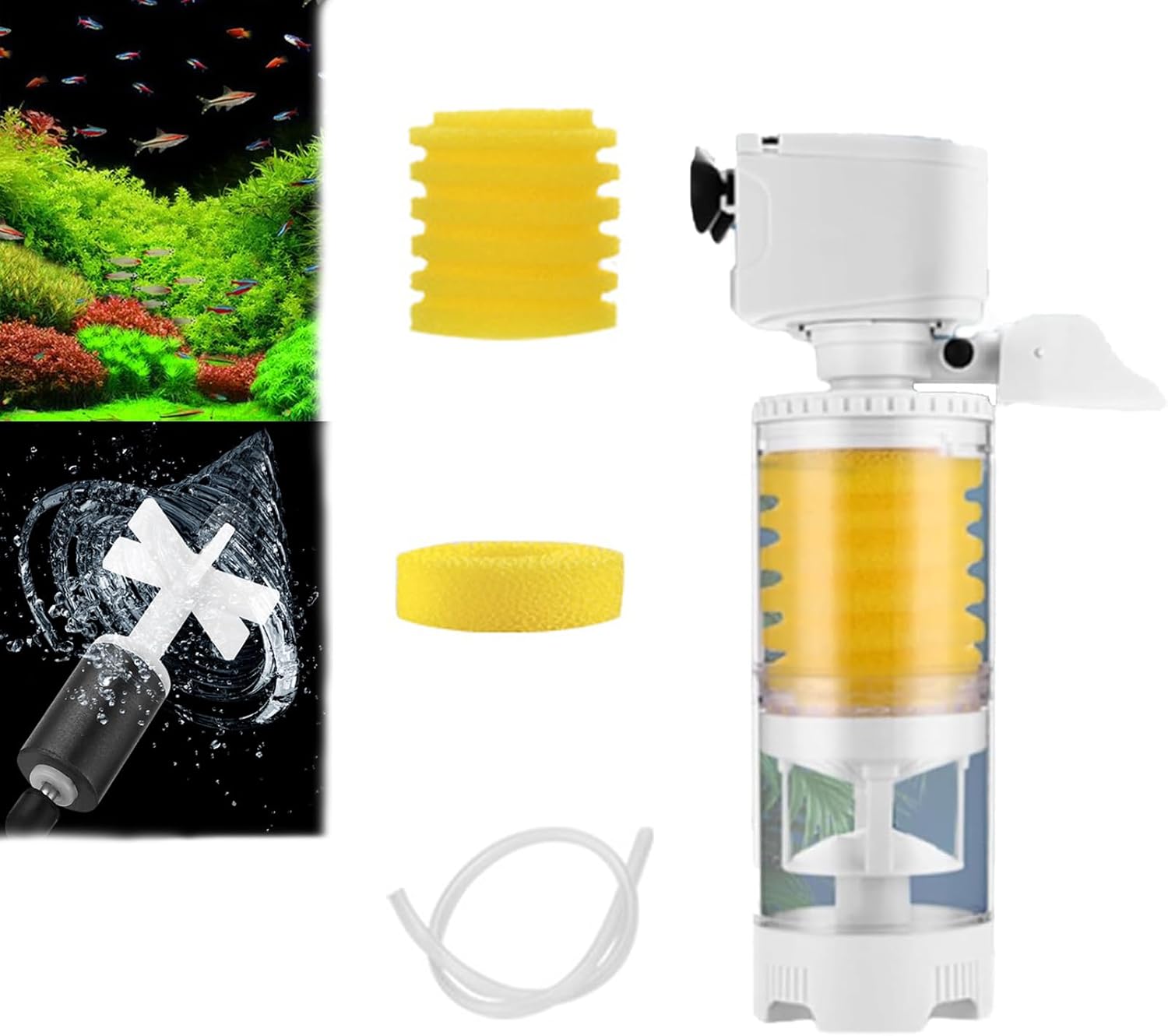 Amazon.com : ZANWANXIN Ultimate Tank Filter, Fish Tank Vacuum Filterm ...