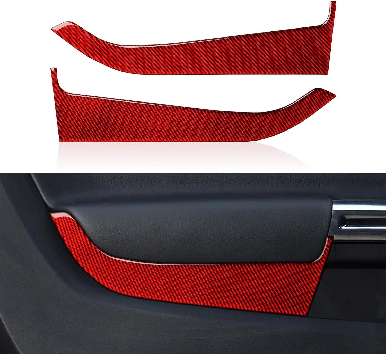 Amazon.com: Car Front Door Panel Sticker Decal for Ford Mustang 2015 ...