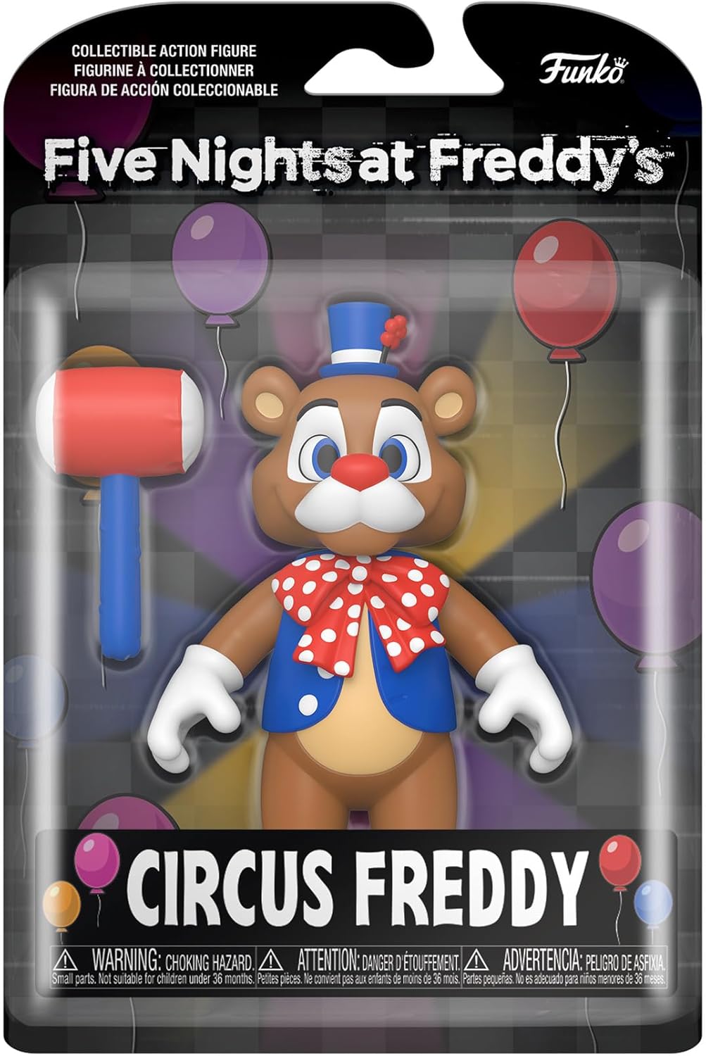 Funko Action Figure: Five Nights At Freddy's (FNAF) SB - Circus Freddy ...