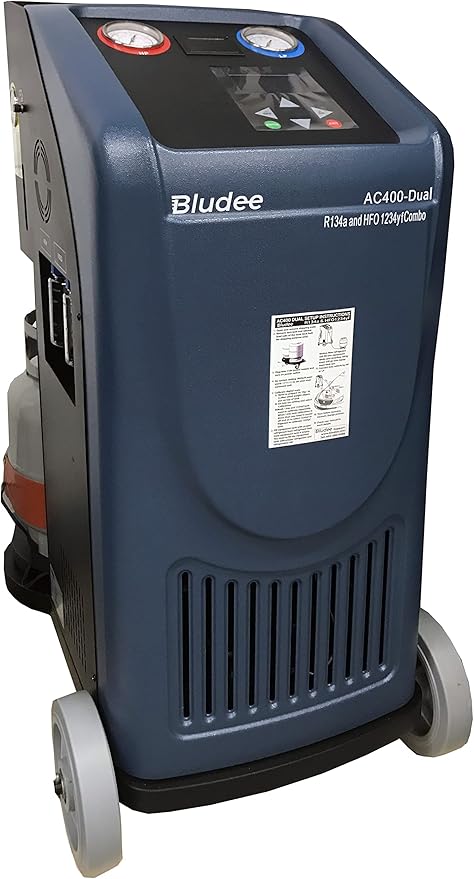 Amazon.com: Bludee Dual Auto AC Recovery, Recharge and Recycle Machine ...