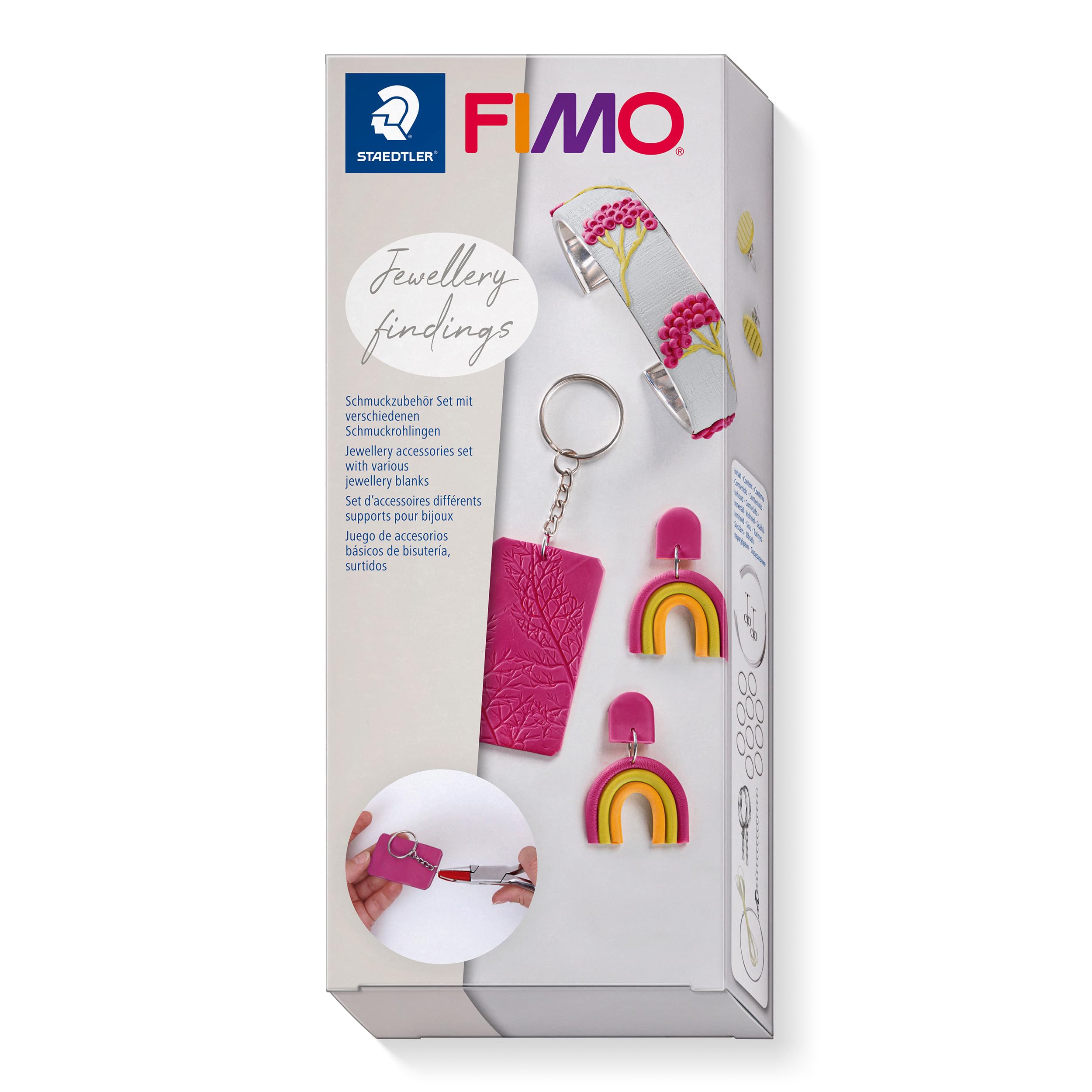 STAEDTLER 8625 SET1 FIMO Jewellery Accessories - Assorted Findings for ...