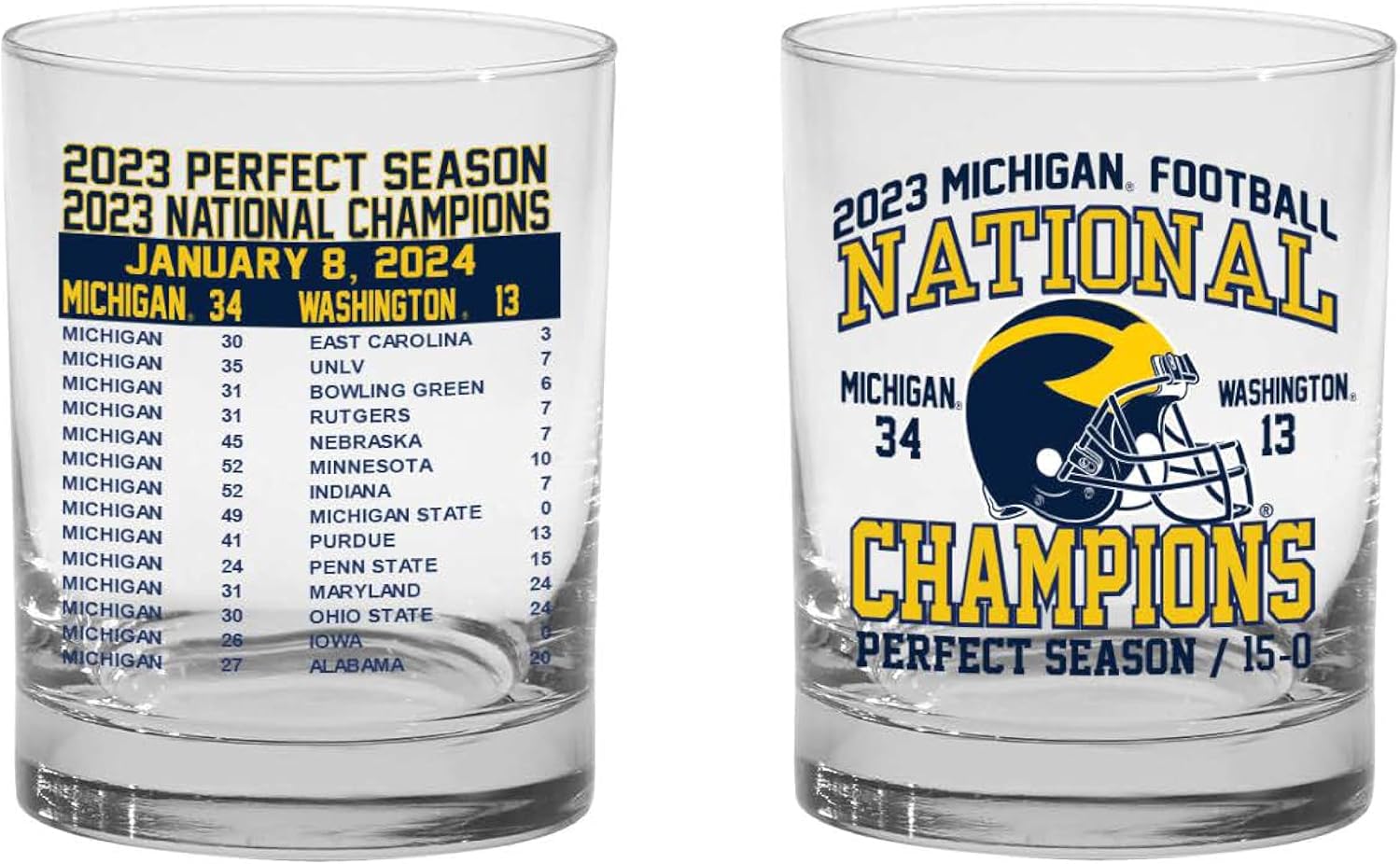 Amazon.com: RFSJ INC. Michigan Wolverines 2023 NCAA National Champions ...