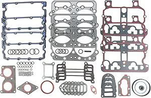 Amazon.com: Woosphy Upper Head Gasket Kit Replacement for Cummins N14 ...