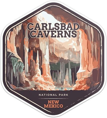 Amazon.com - Carlsbad Caverns National Park Sticker - Waterproof Vinyl ...