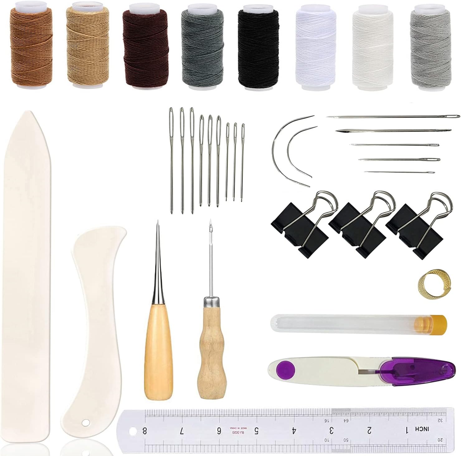 Amazon.com: 35 Pieces Bookbinding Kit Starter Tools Set for DIY ...