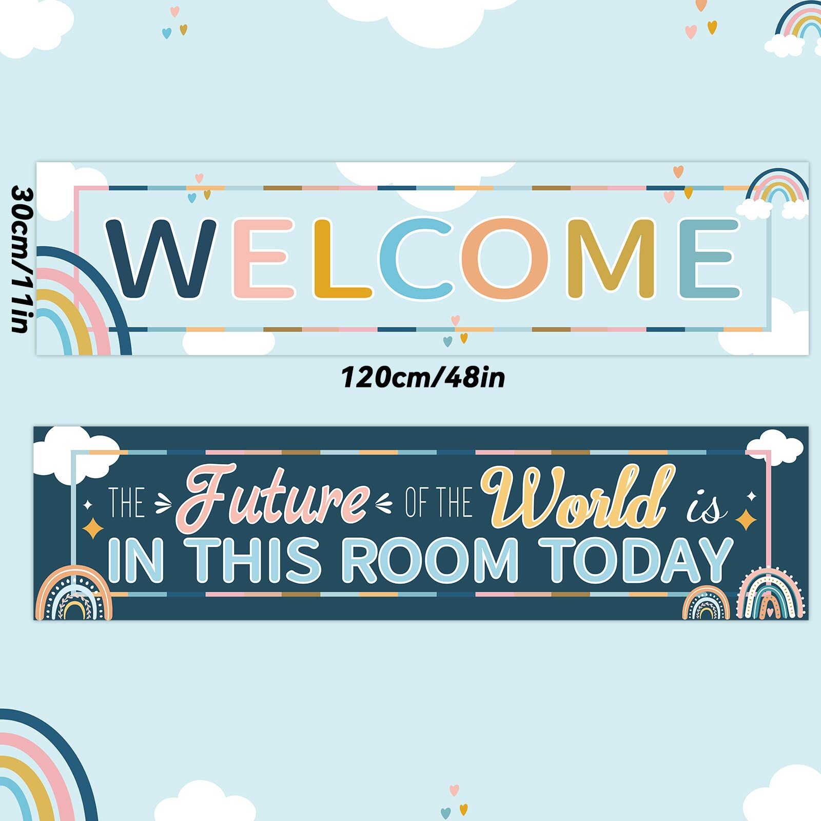 Snapklik.com : Blue Bohemia Classroom Decorations Classroom Welcome ...