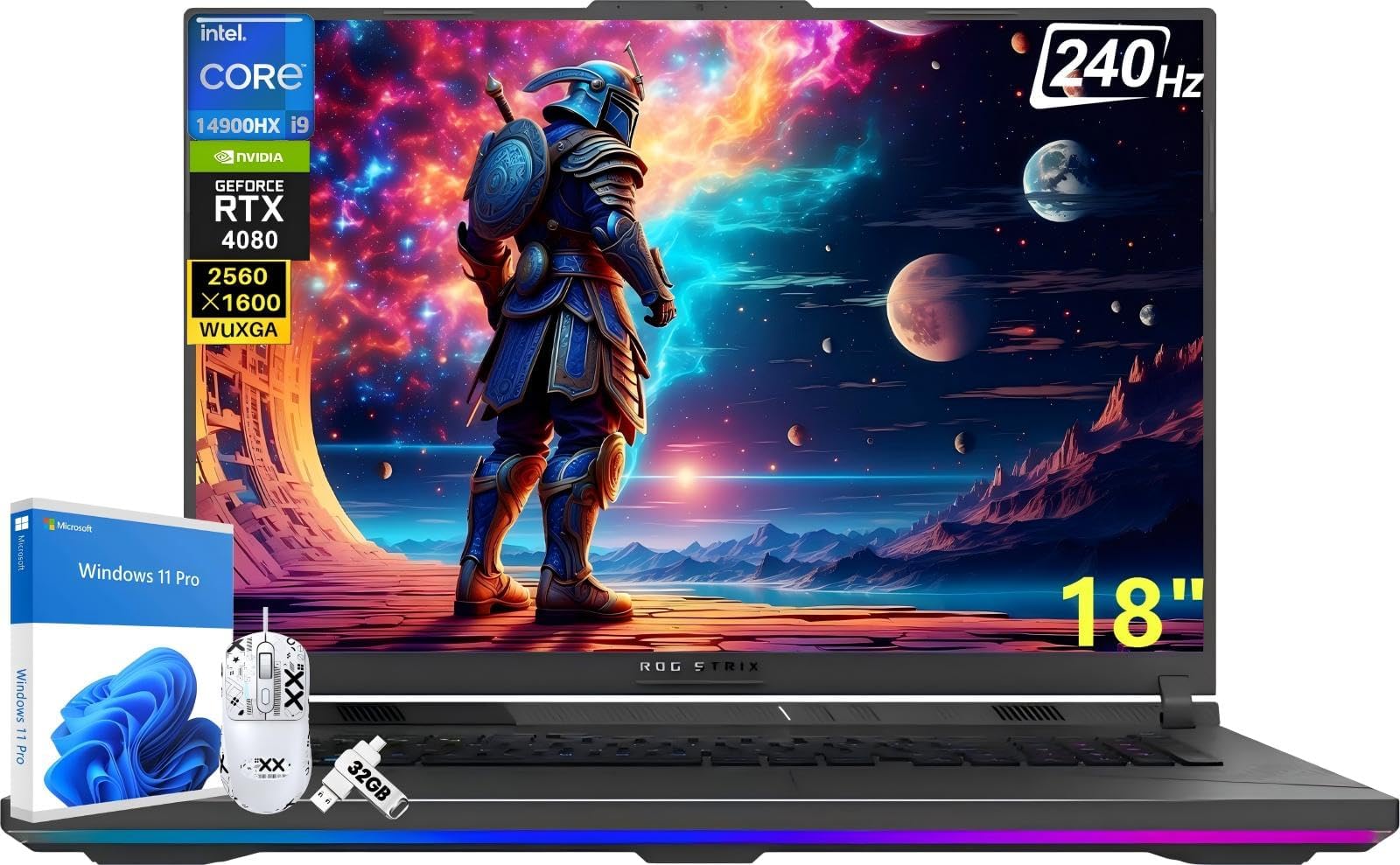 Amazon.com: Alienware Dell M18 R2 Gaming Laptop, 18" QHD+(2560 x 1600 ...