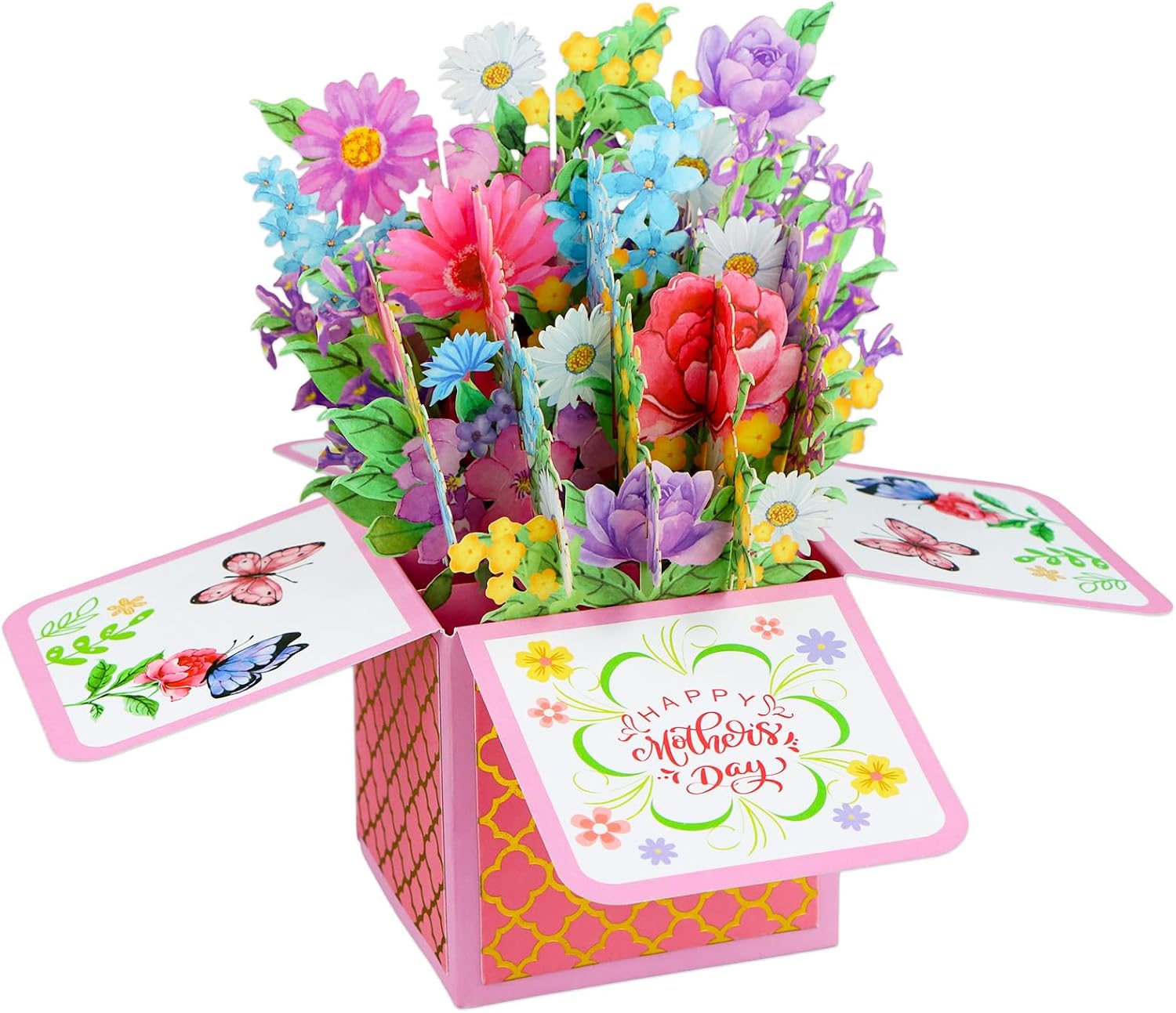 Amazon.com : WhatSign Pop Up Mothers Day Cards for Mom Happy Mothers ...