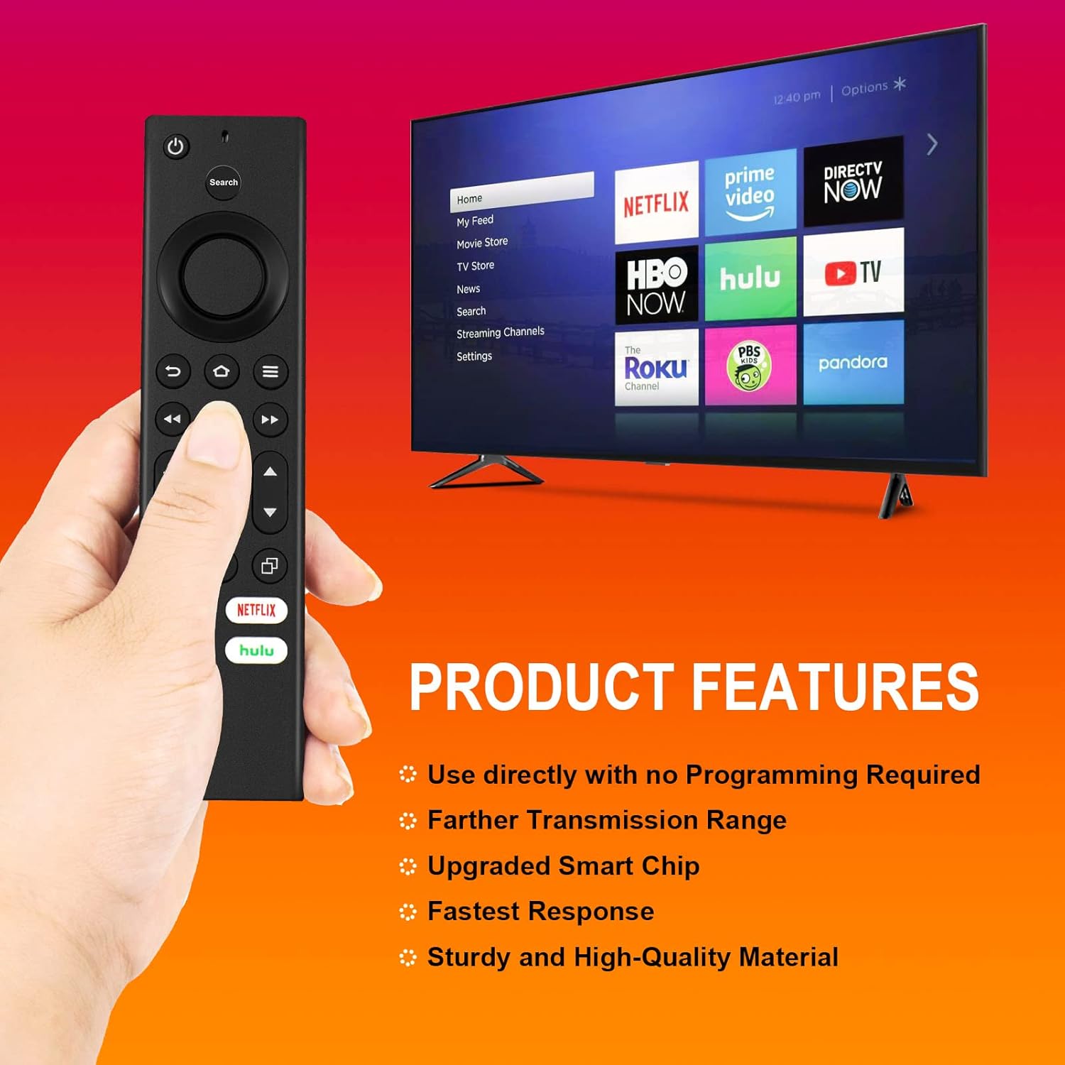 2 piezas de control remoto universal NS-RCFNA-21 CT-RC1US-21 para ...