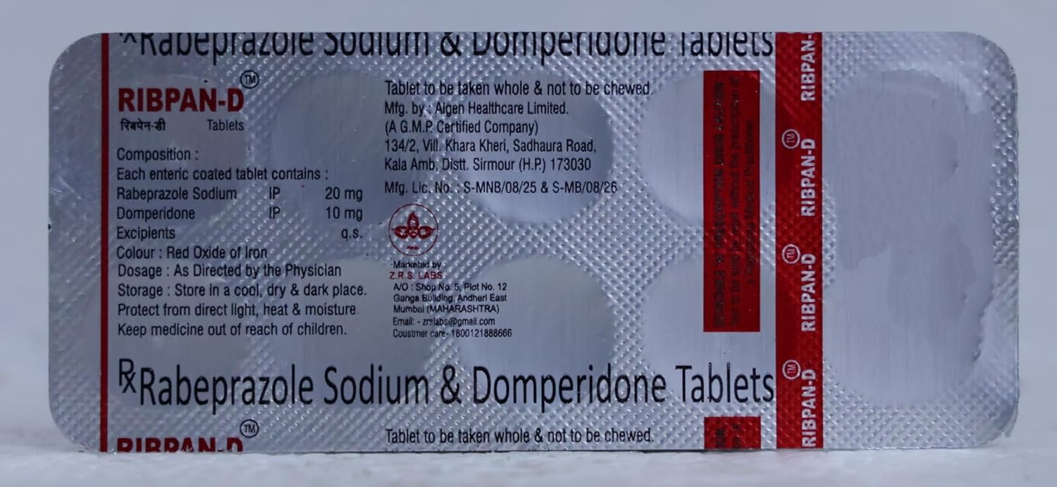 Ribpan D - Strip of 10 Tablets : Amazon.in: Health & Personal Care
