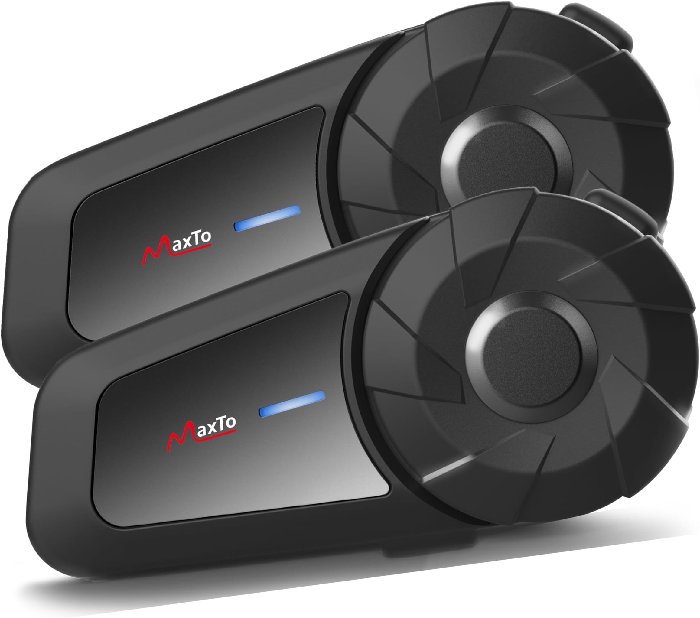 Amazon.com: MAXTO Motorcycle Bluetooth Headset, MX1 2-Riders 800M ...