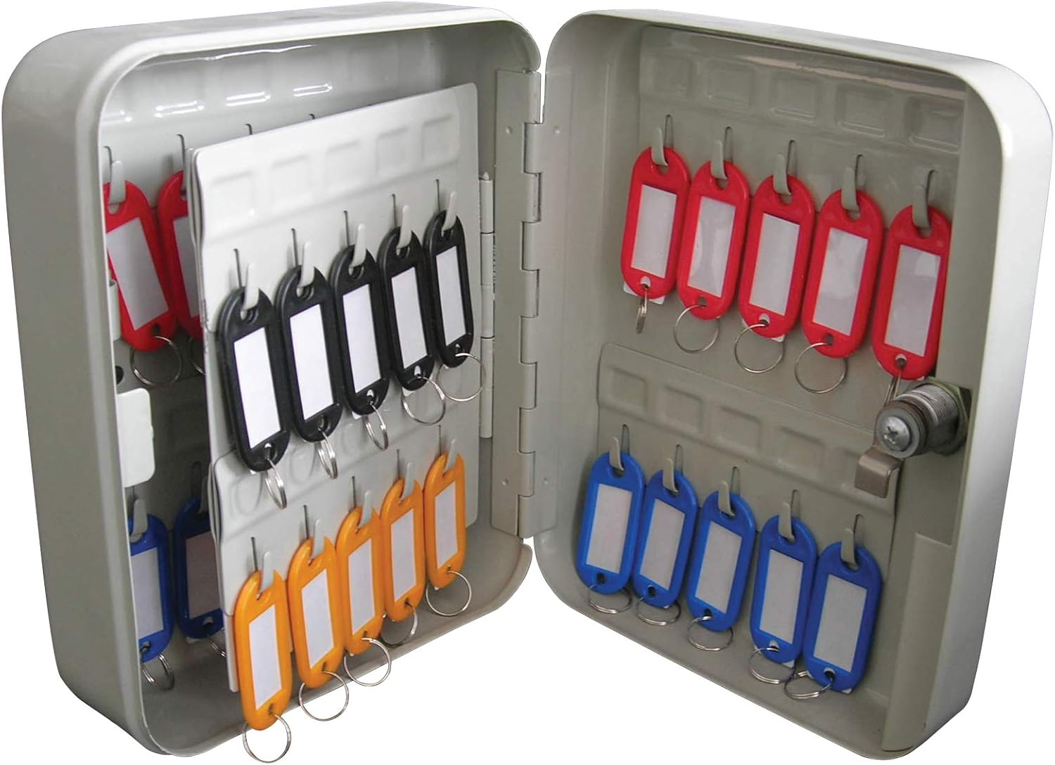 Safety First Aid Group Key Cabinet Safe - Wall Mounted (Holds 40 Keys ...