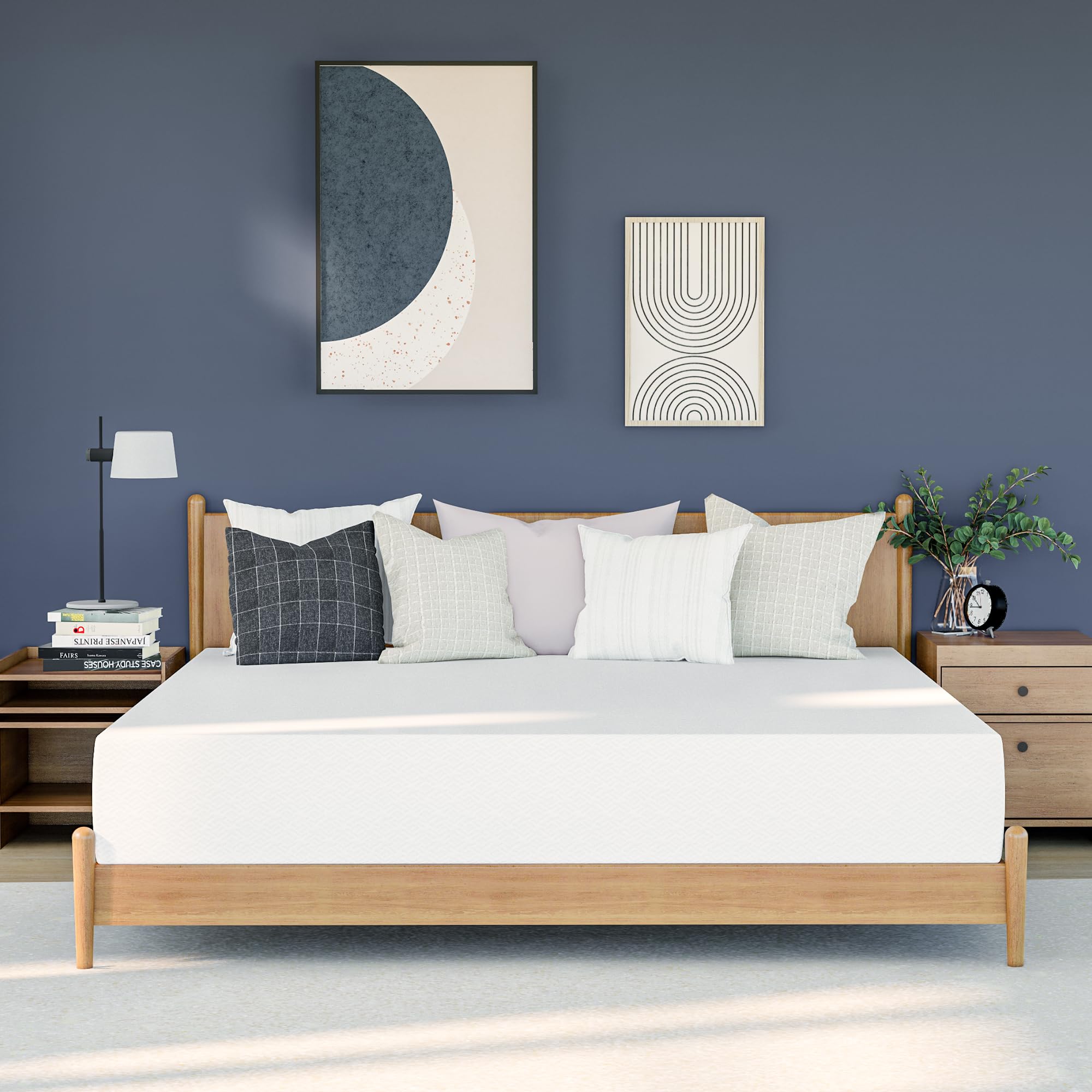 Amazon.com: NEO SLEEP 10 Inch King Cooling Green Tea Gel Memory Foam ...