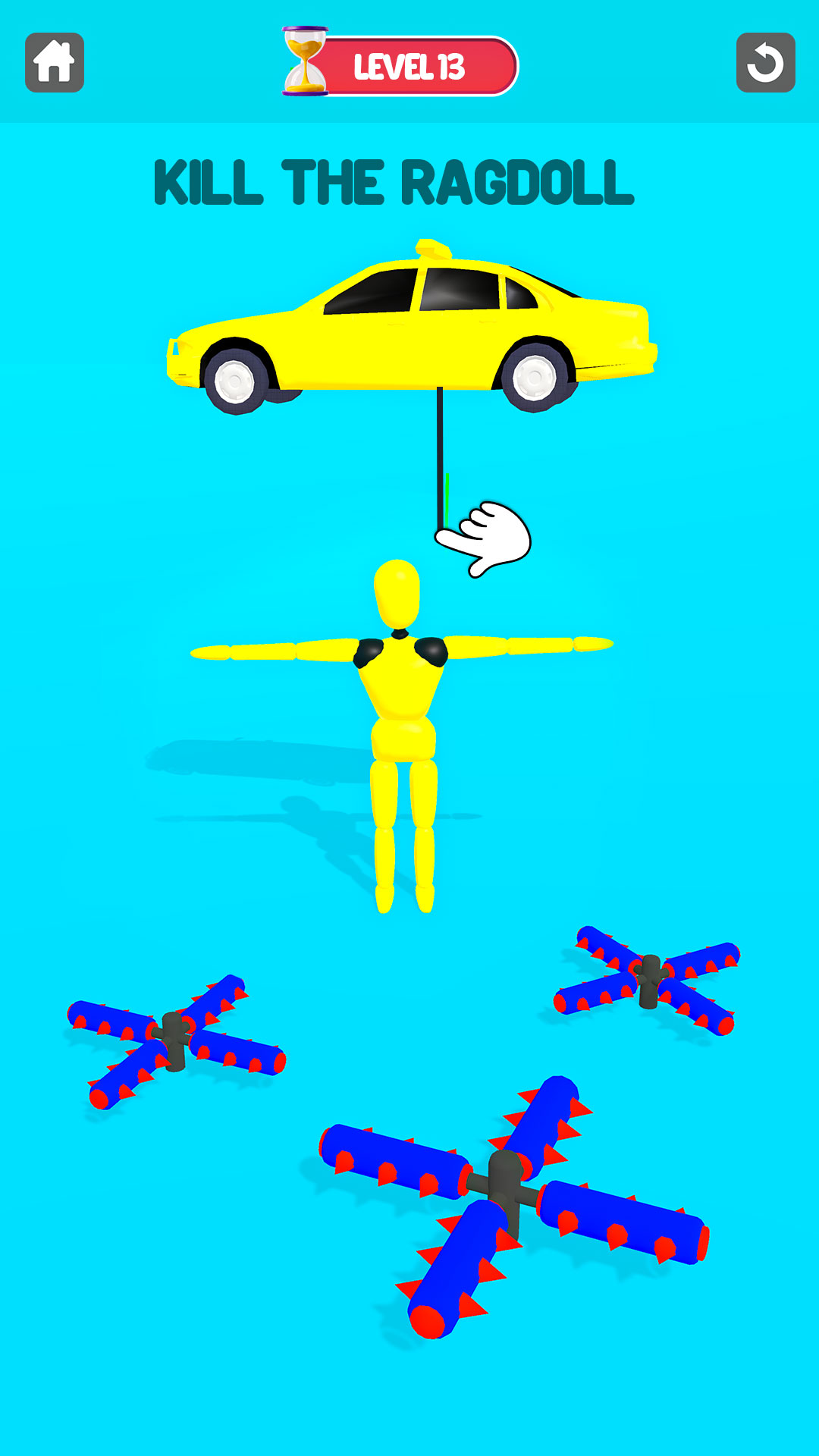 Dummy Ragdoll Bone Crash 3D: ASMR Relaxing Break Master - Break Ragdoll ...