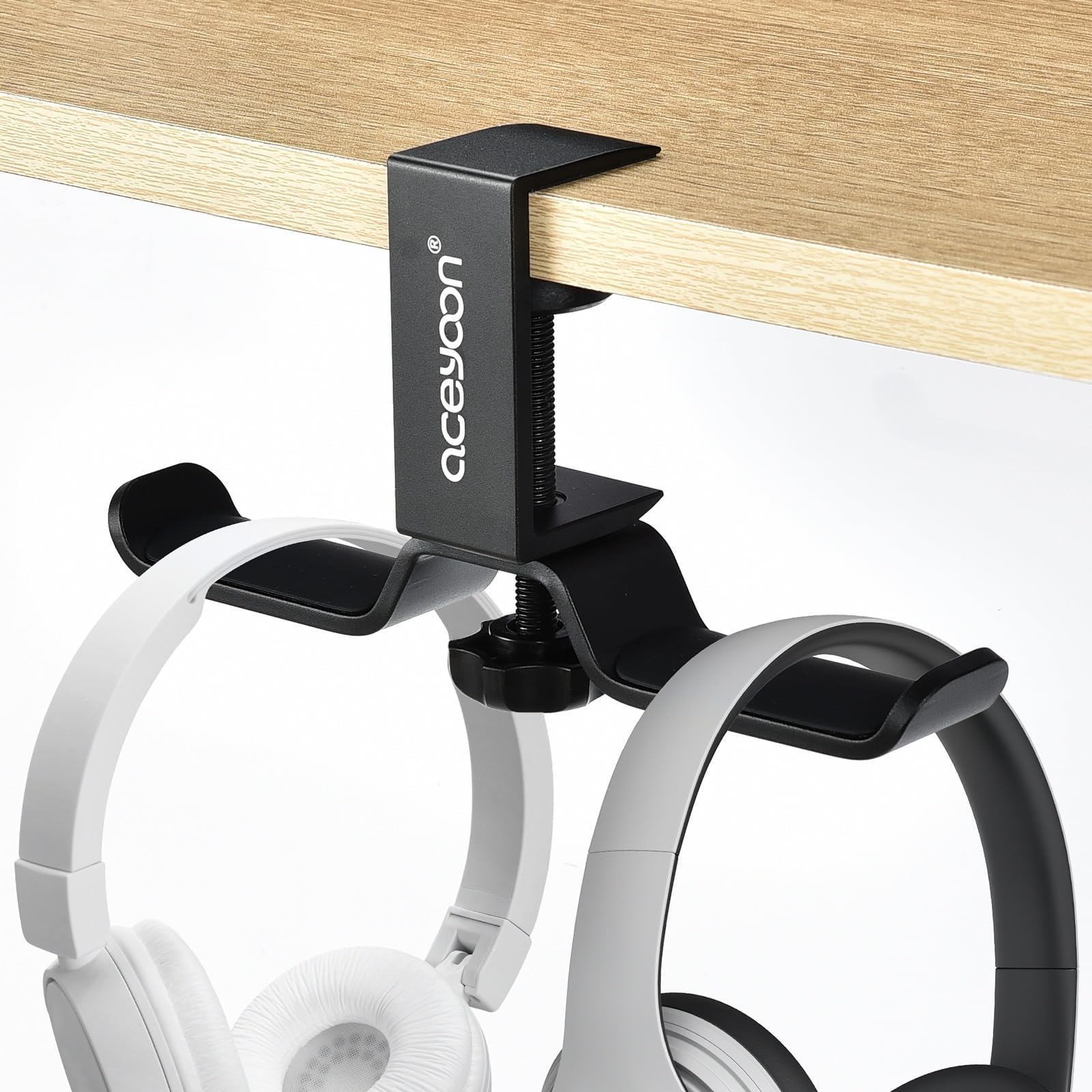 Amazon.com: KDD 2 in 1 Headphone Hanger with Desk Cup Holder - Under ...