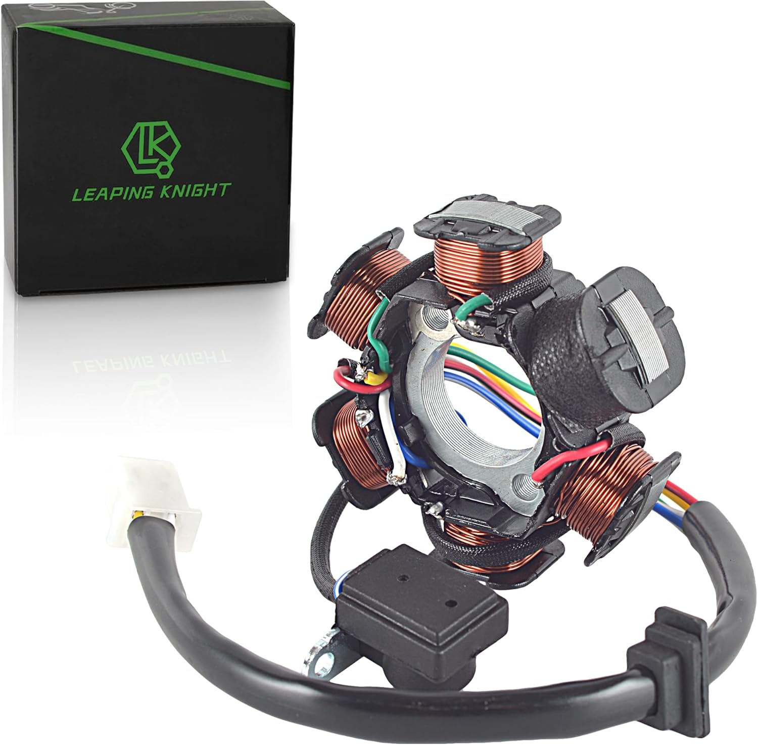 Amazon.com: GY6 Stator,Magneto 6 Coil 5 Wire Alternating Current Copper ...