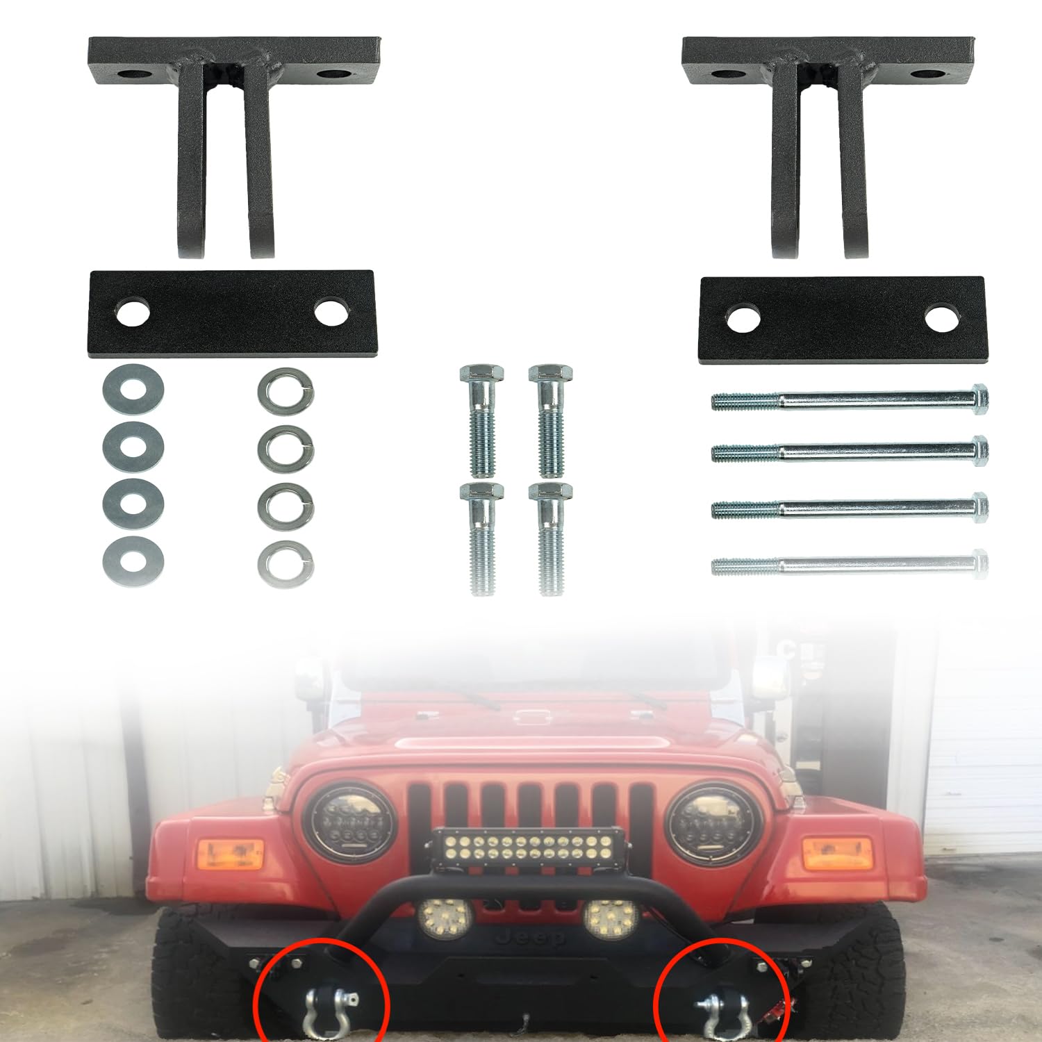 Amazon.com: Holida BX88230 Bolt-On Base Plate Bracket Kit Fit for Blue ...