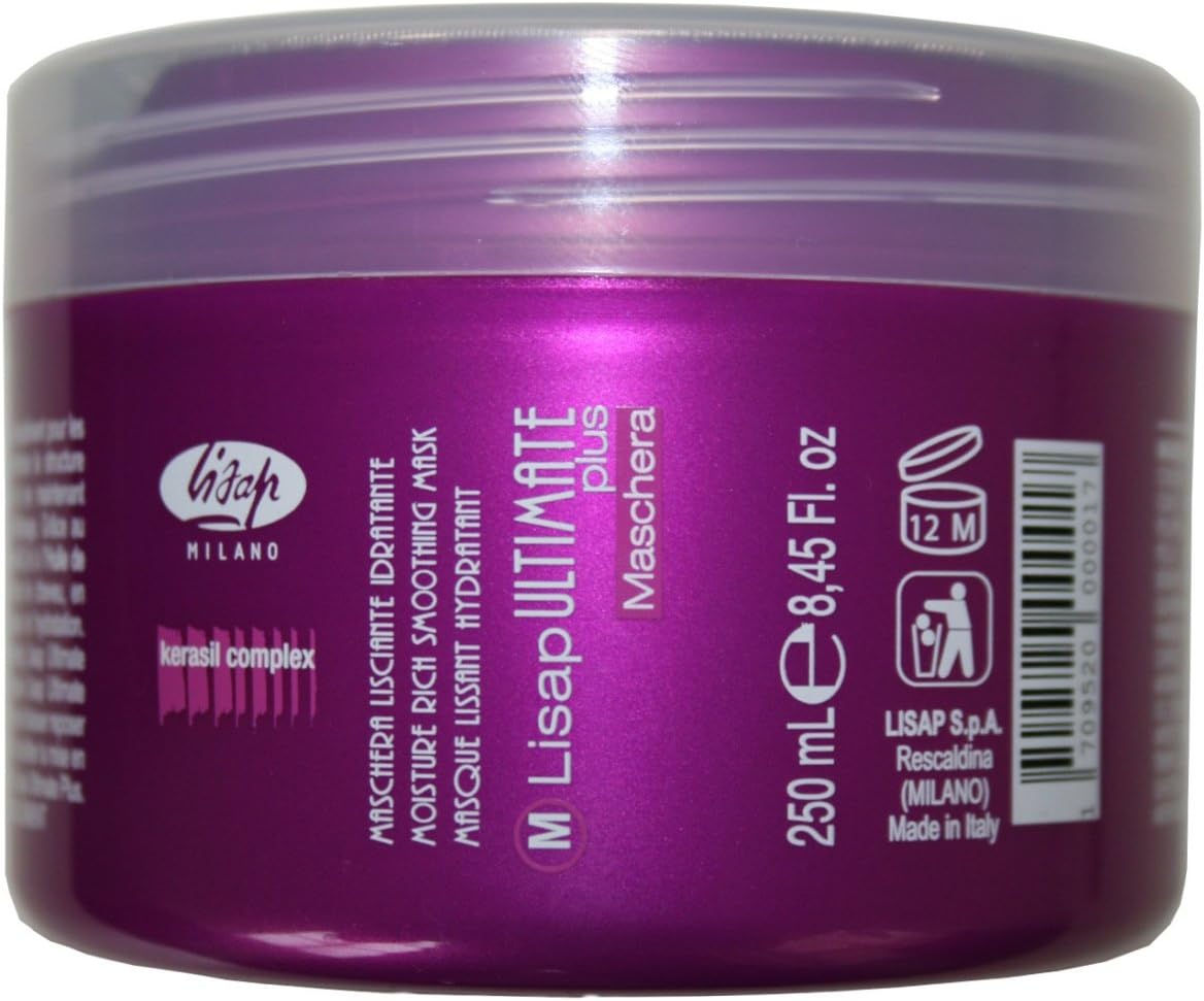 Lisap Ultimate Plus Mask (250ml) : Amazon.it: Bellezza