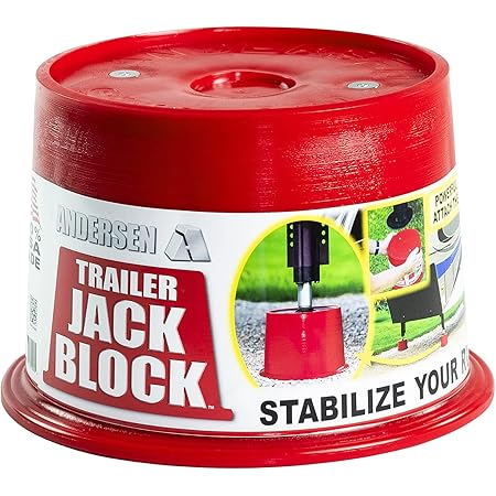 Amazon.com: Andersen Hitches 3608 x2 | Trailer Jack Block with Magnets ...