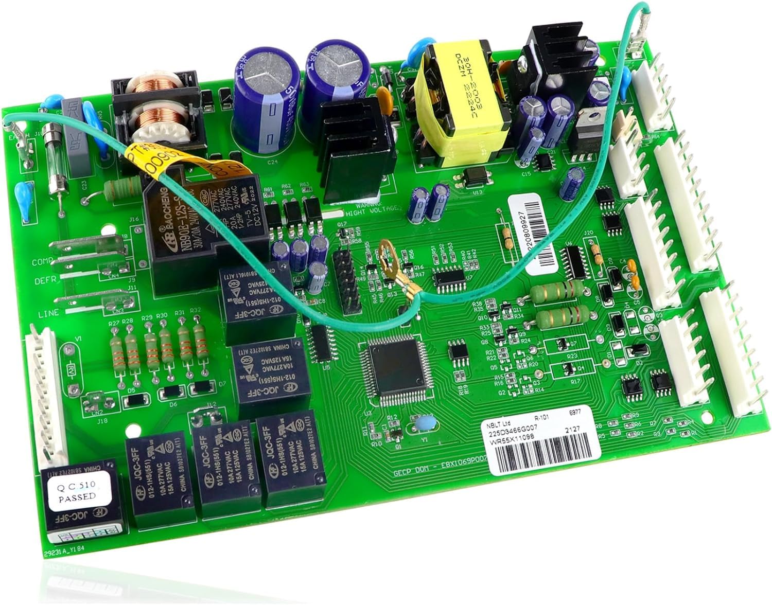 Snapklik.com : WR55X11098 Refrigerator Electronic Control Board