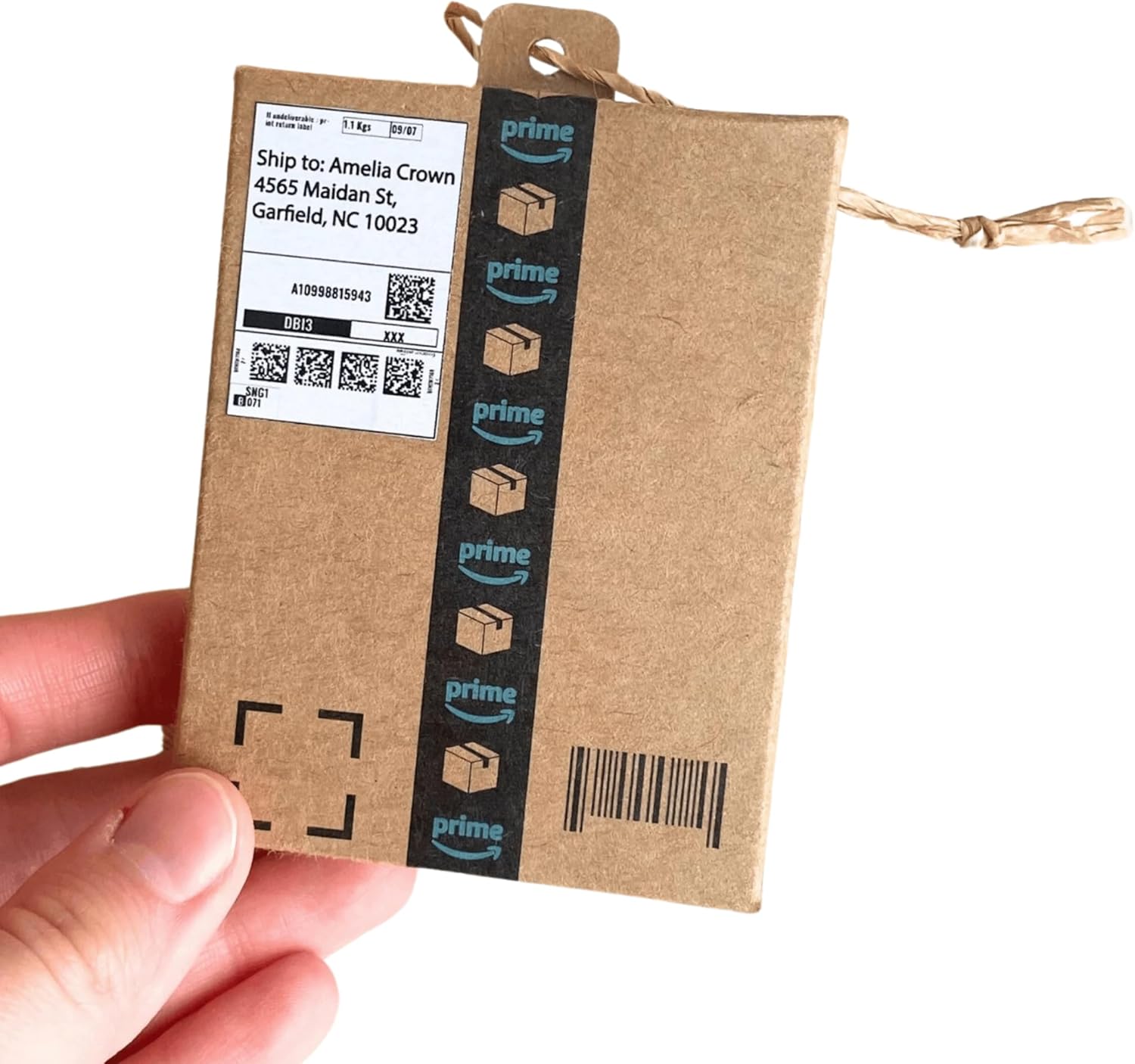 Amazon.com: Amazon Box Inspired Ornament for Christmas Tree ...