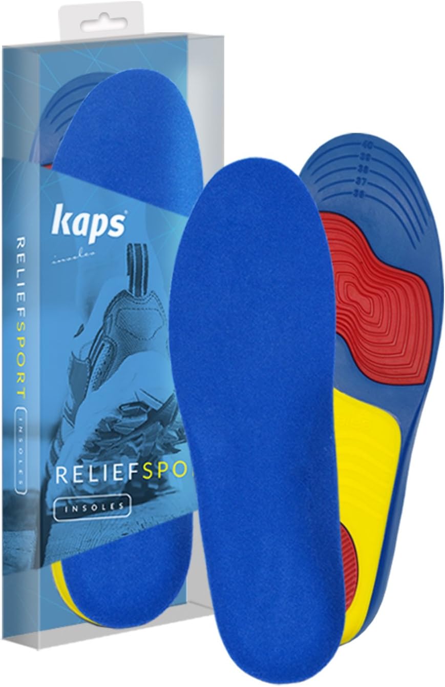 Amazon.com: Kaps RELIEFSPORT – hi-tech Premium Orthotic Sports Shoe ...