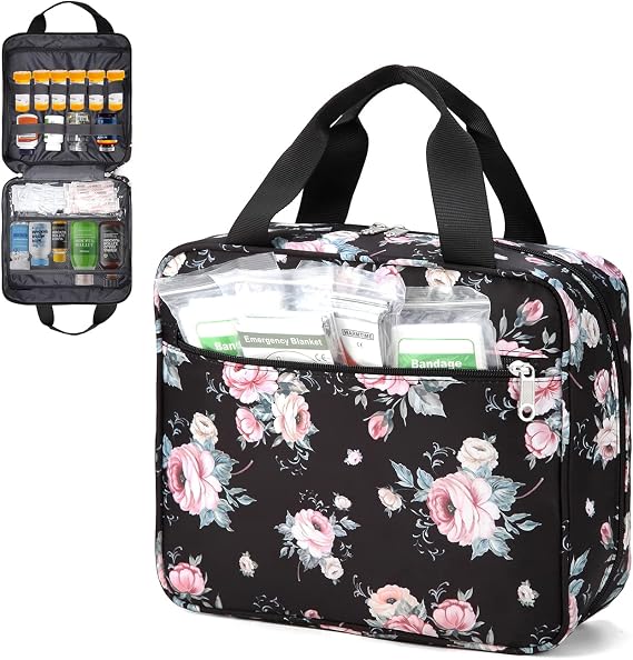 Amazon.com: Medicine Travel Pill Bottle Organizer Med Manager Medical ...