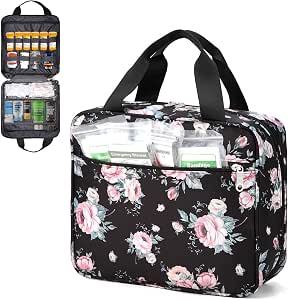 Amazon.com: Medicine Travel Pill Bottle Organizer Med Manager Medical ...