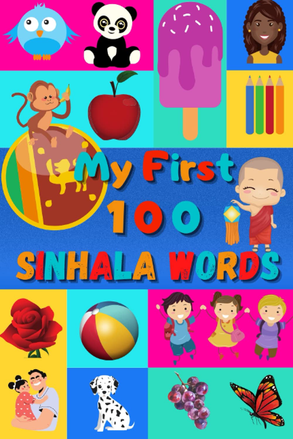 My First 100 Sinhala Words Learn Sinhalese For Kids Toddlers ...