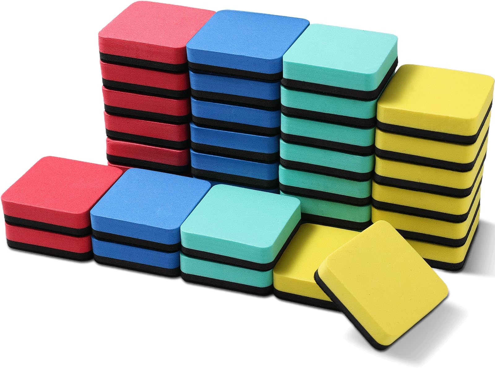Amazon.com : XKDOUS 35 Pack Dry Erase Eraser, Magnetic Whiteboard ...