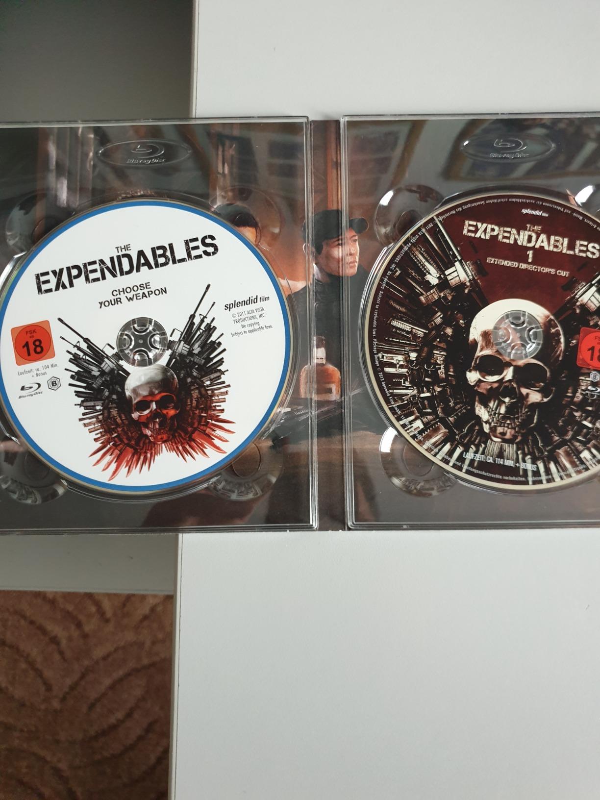 The Expendables Trilogy - Limited Steelbook/Uncut [Blu-ray]: Amazon.de ...