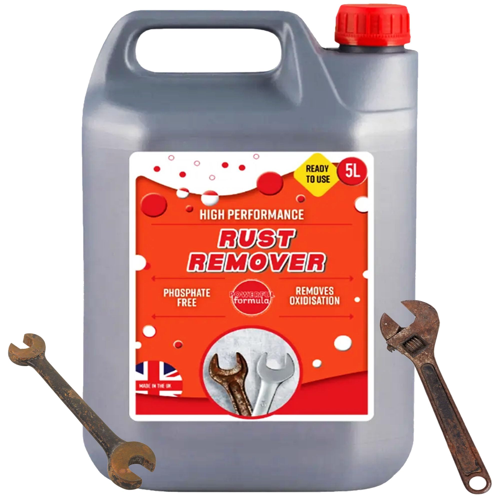 STORM TRADING GROUP Rust Remover Solution Ready To Use Removes Rust ...