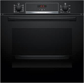 Bosch HBA514BB3, Serie 4, Einbau-Backofen 60 x 60 cm, LED-Display ...