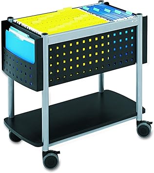 Amazon.com: Safco, Scoot Open Top, Rolling Mobile File Cart, Fits ...