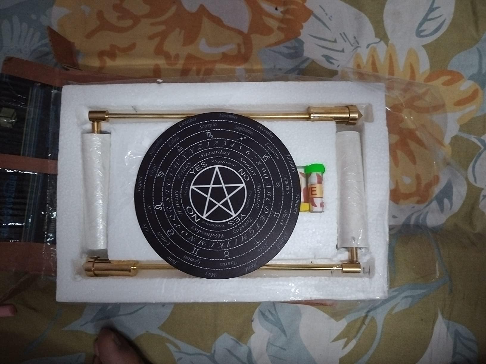 TREE MAISON CORONATING HOMES Brass Dowsing L Rods Pair Plastic Handle ...