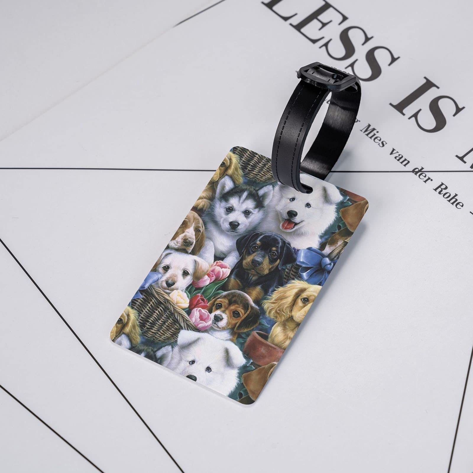 10 Pack Custom Luggage Tag, Personalized Add Your Photo Text Logo Name ...