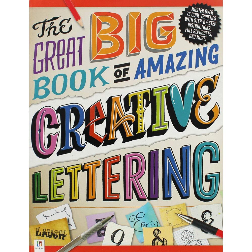The Great Big Book of Amazing Creative Lettering: Blue Red Press ...