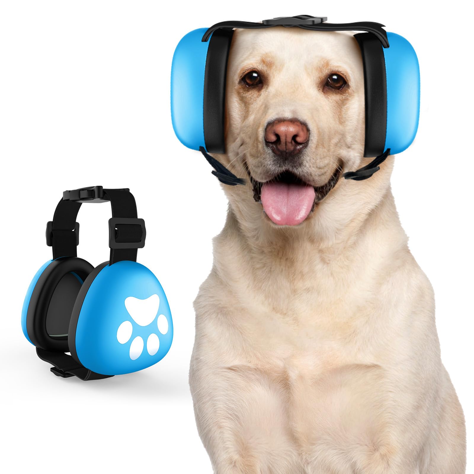 Amazon.com: Dog Ear Muffs Noise Protection, Dog Earmuffs 29dB Dog ...