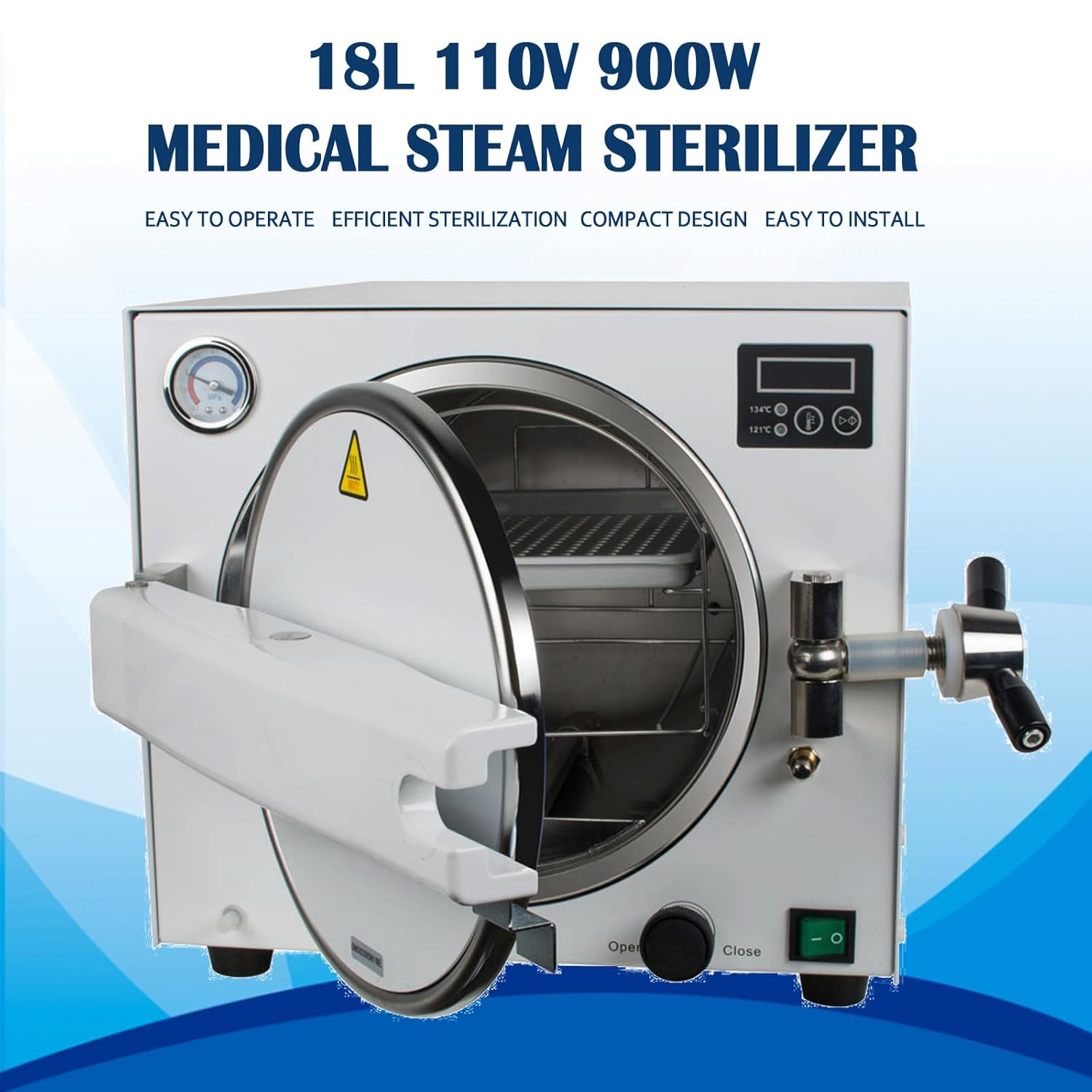 18L 900W Professional Lab Autoclaves Unit，Portable Philippines | Ubuy