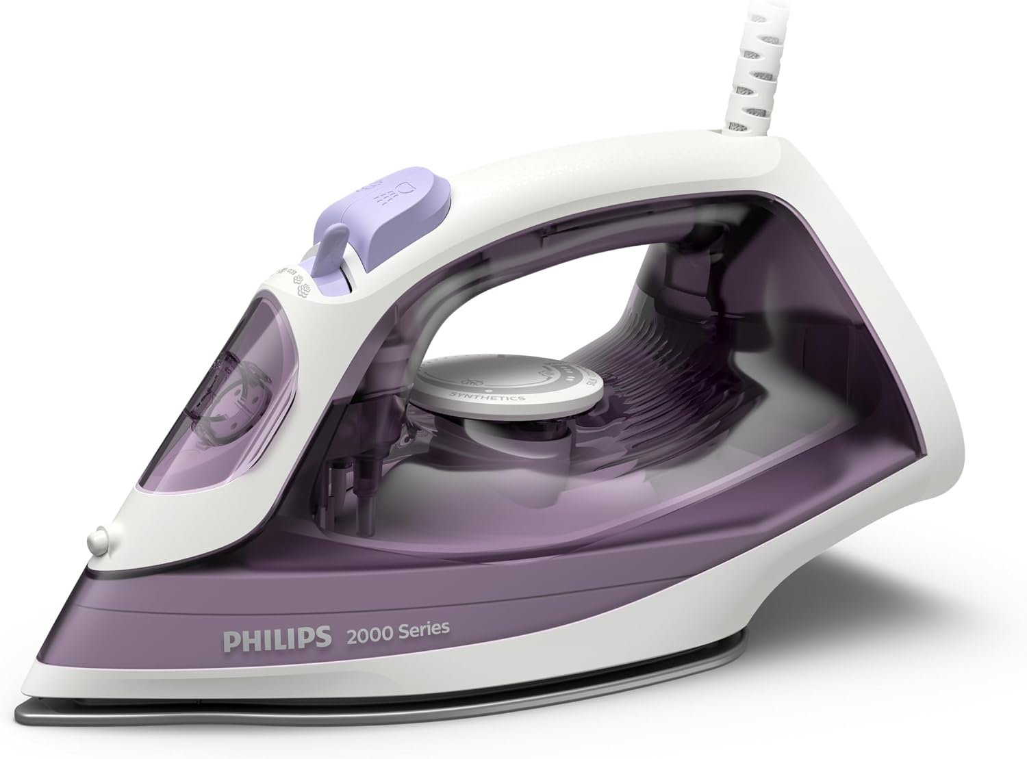 Philips Steam Iron 2000 Series - 2000W, 25g/min Continuous Steam, 110g ...