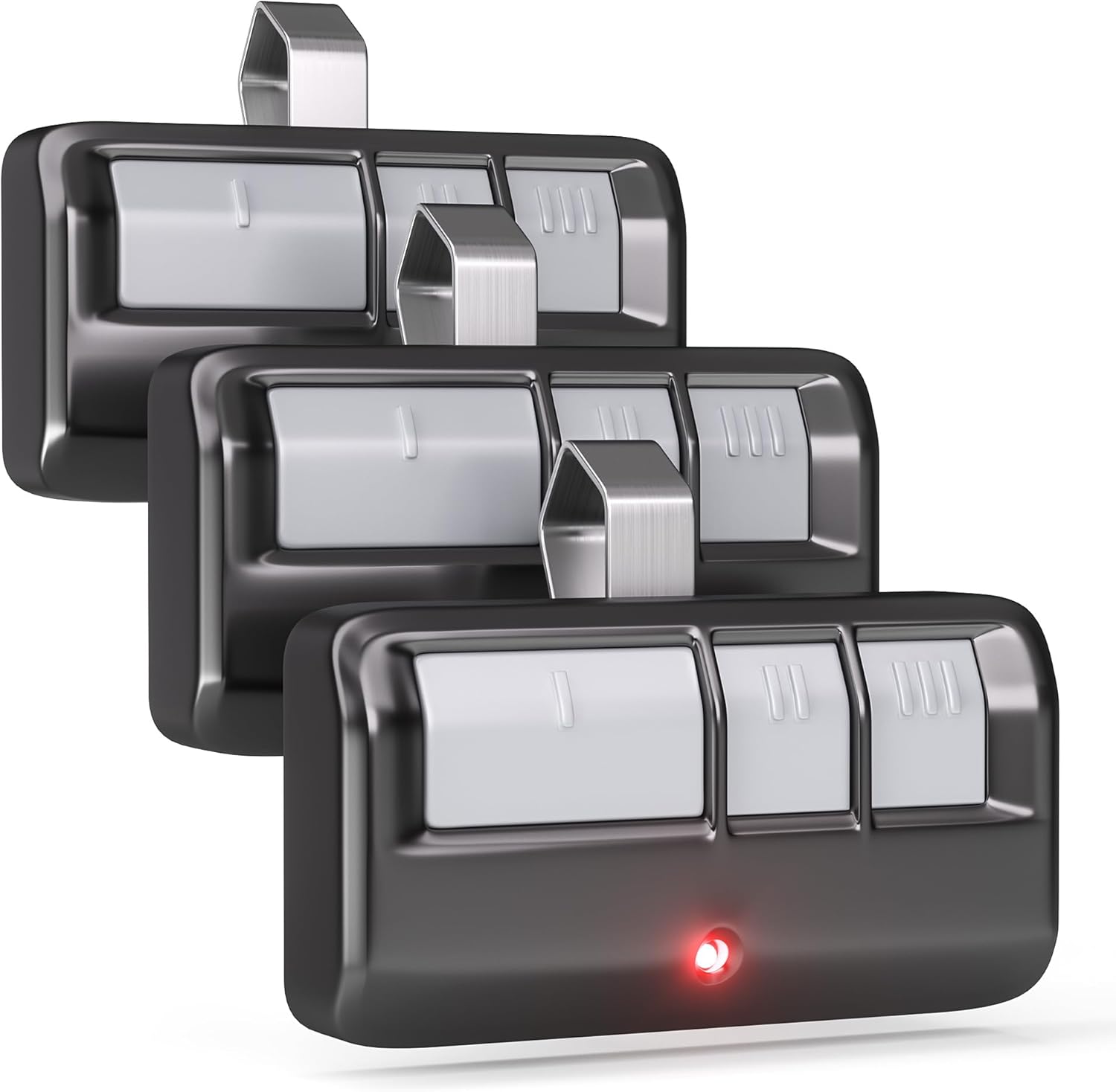 3 for Chamberlain LiftMaster Craftsman Garage Door Opener Remote 893LM ...