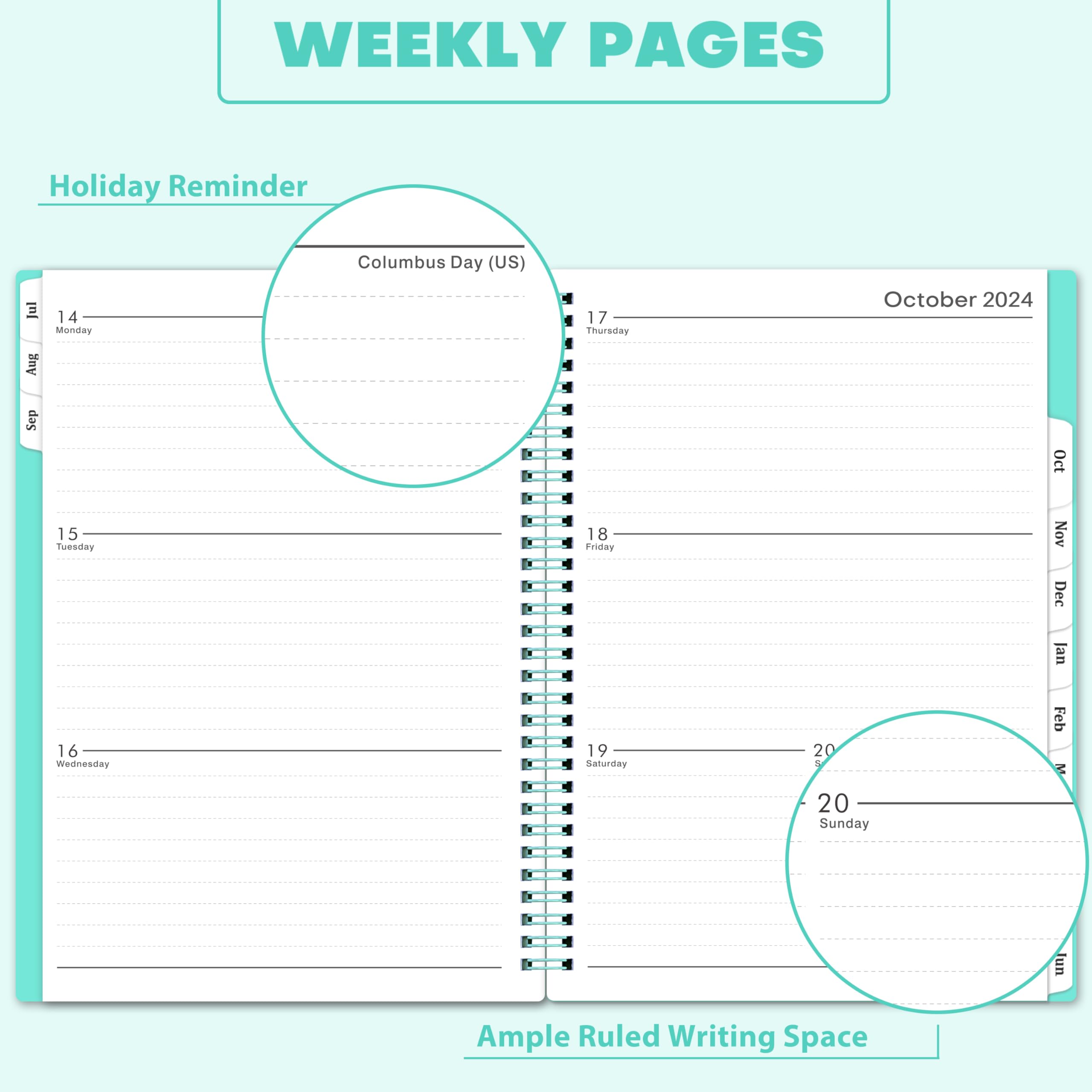 Snapklik.com : Planner 2024-2025 - 2024-2025 Planner July 2024 - June ...