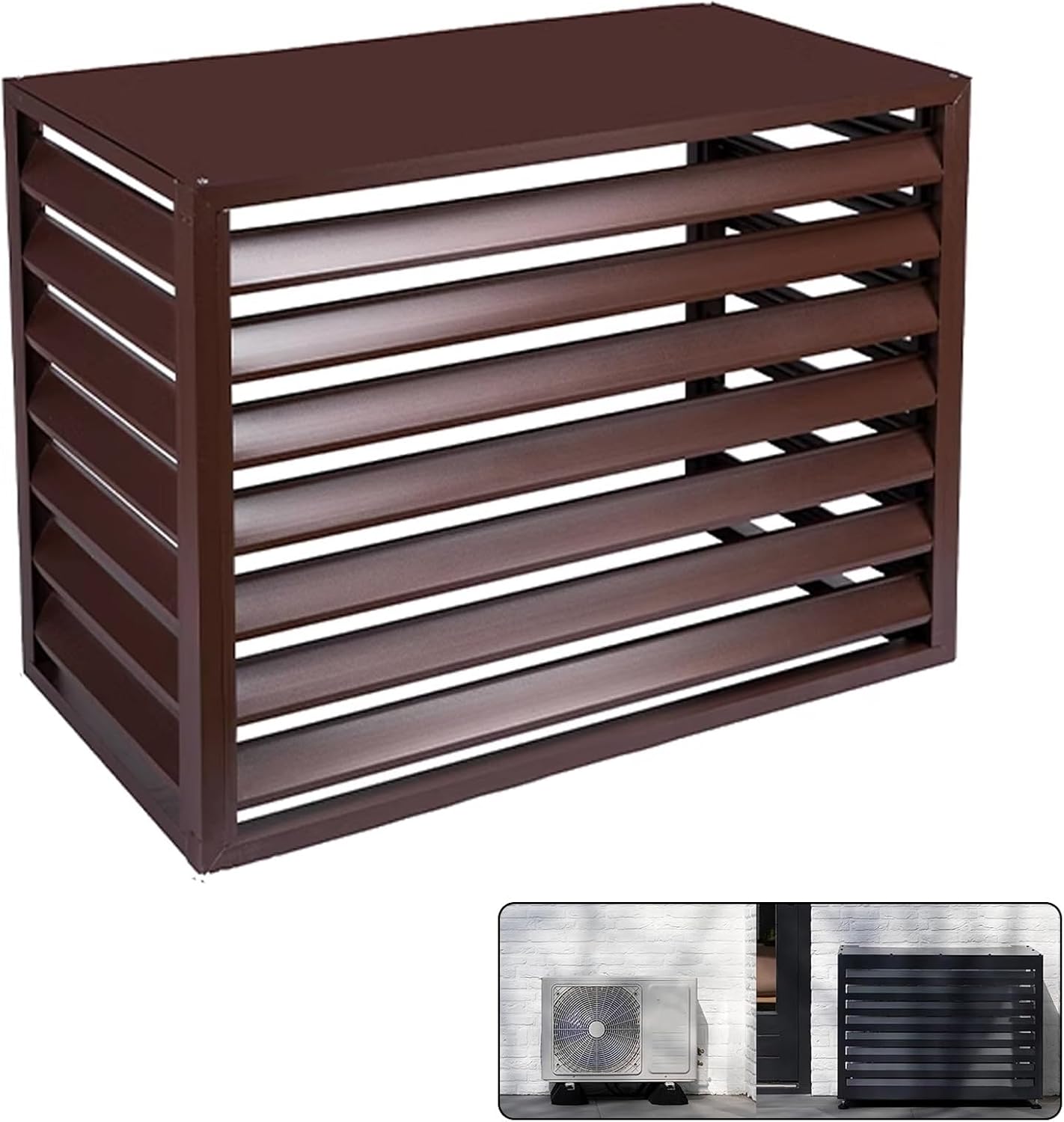 KRXSOBNV, Heavy Duty Aluminum Outdoor Condenser Cover for Split Air ...