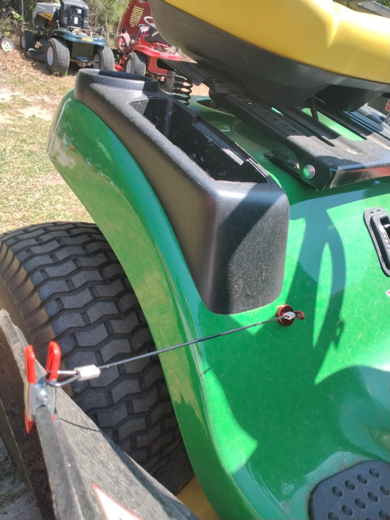 Amazon.com : Up-Graded Magnetic Chute Cable for All Lawnmower Grass ...