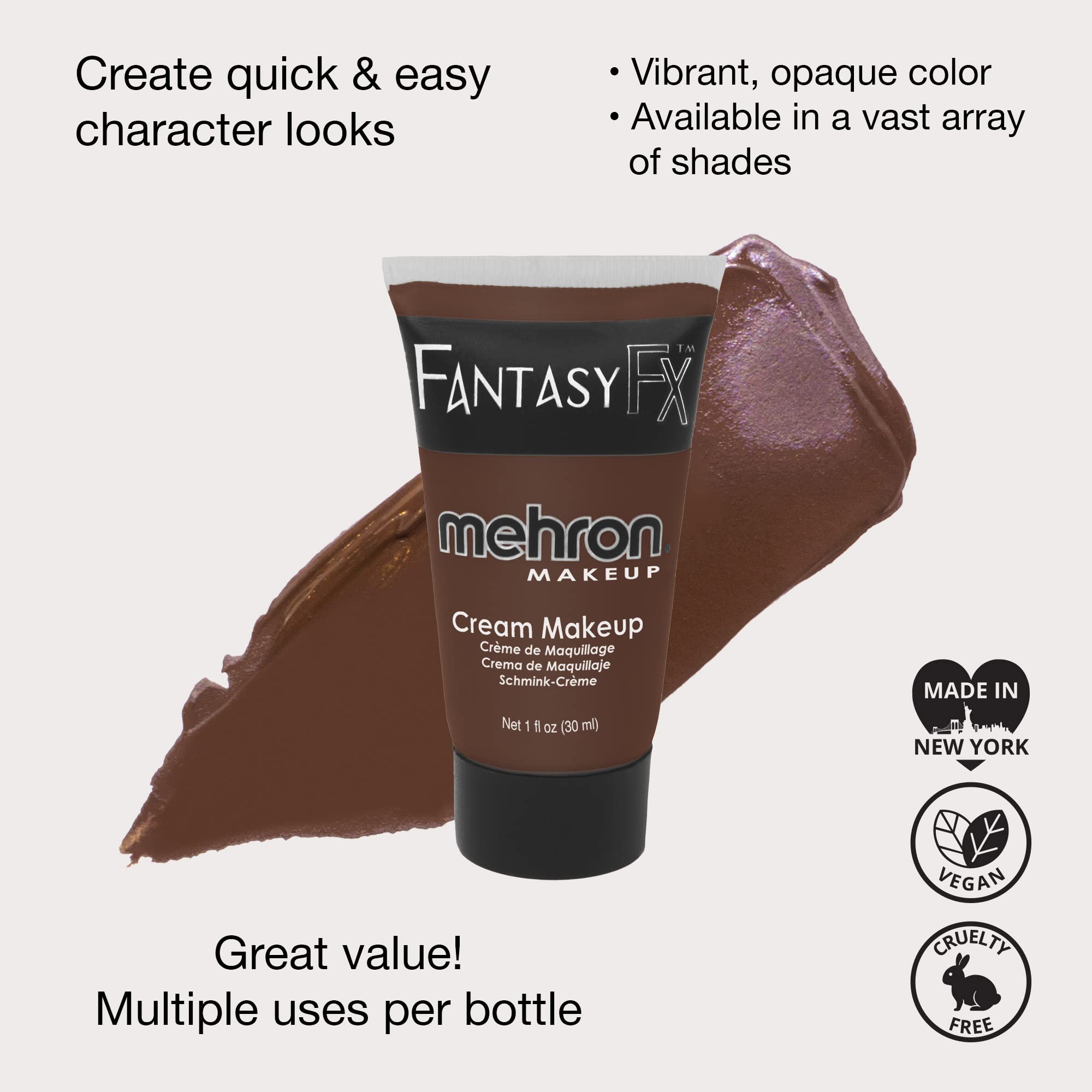 Snapklik.com : Mehron Makeup Fantasy FX Cream Makeup Water Based ...