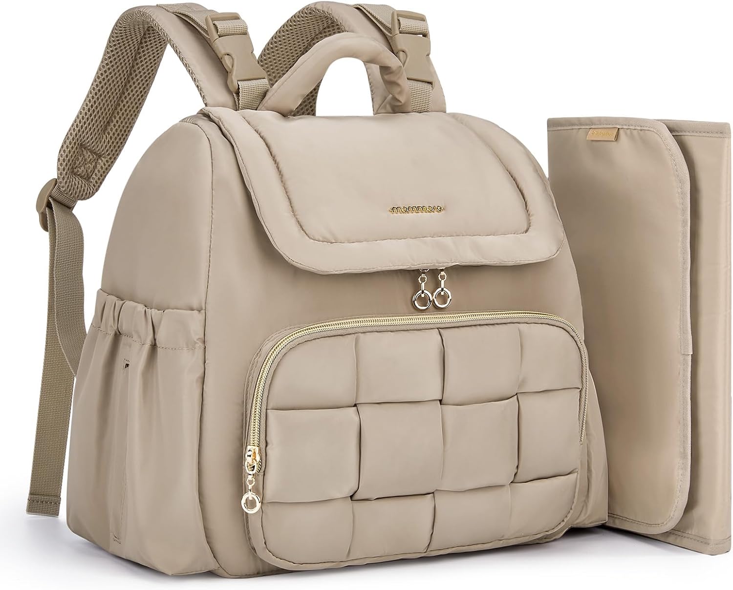 Amazon.com: mommore Small Diaper Bag, Mini Baby Diaper Bag, Puffer ...